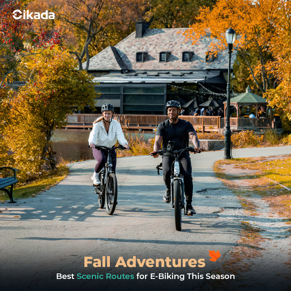 Top 7 Scenic Fall E-Bike Routes in the U.S. | Cikada Bikes