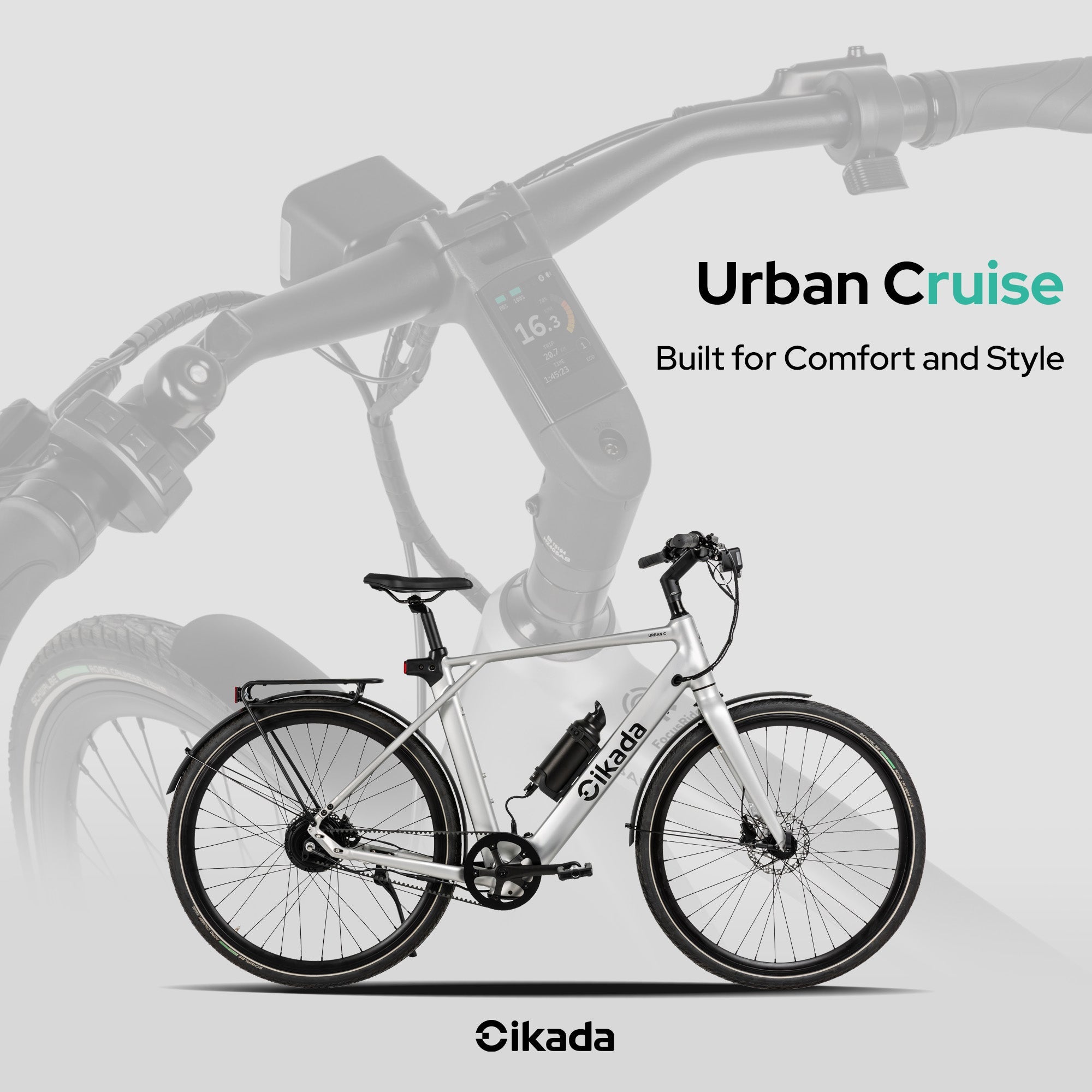 Cikada Urban Cruise Spotlight: The E-Bike Built for Comfort and Style ...